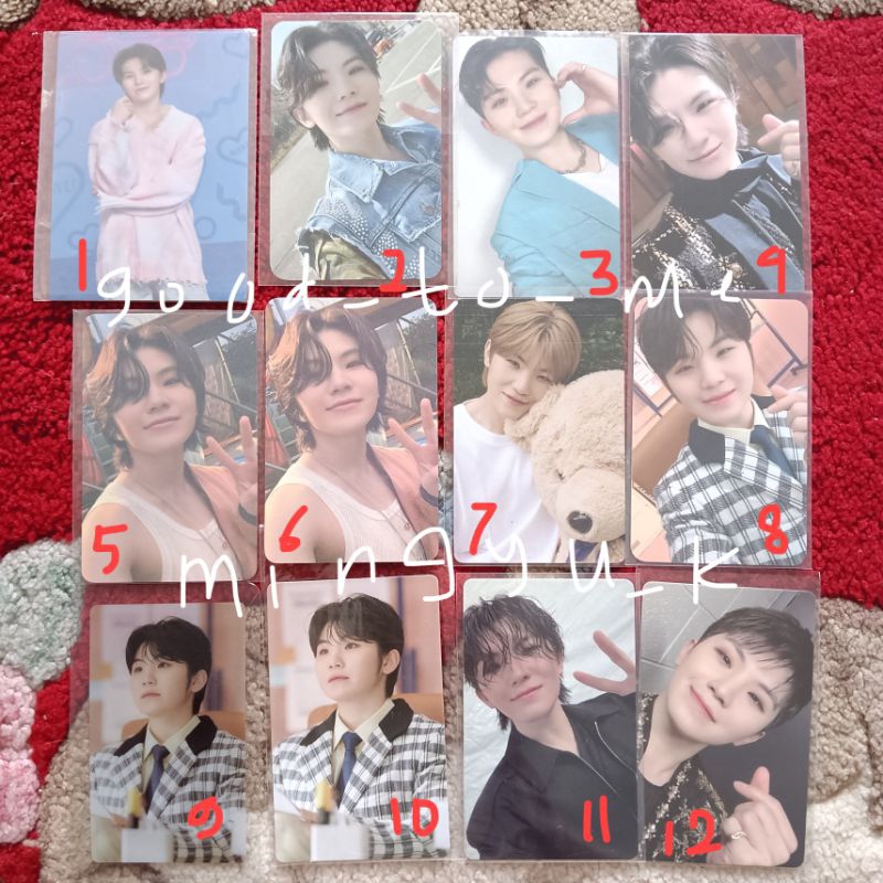 Jual [ READY INA || FREE PC/MERCH OFFICIAL ] SEVENTEEN PC — WOOZI ( Dicon Teddy FML Seventeenth ...
