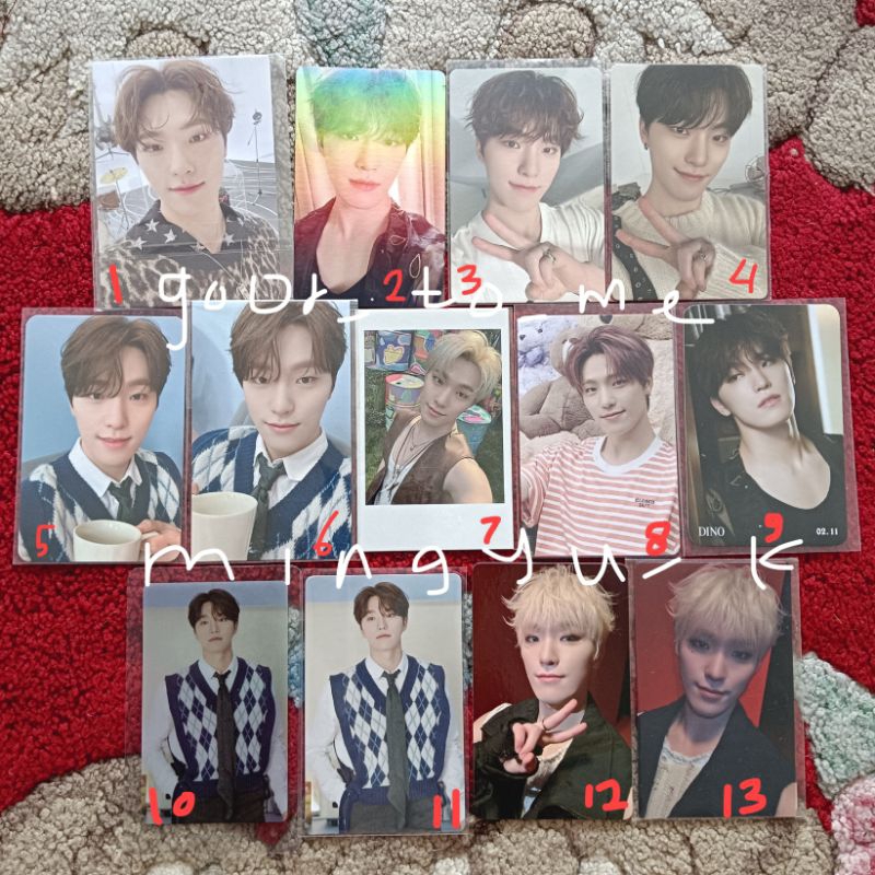 Jual [ READY INA || FREE PC/MERCH OFFICIAL ] SEVENTEEN PC — DINO ( Dicon Teddy FTS FML ...