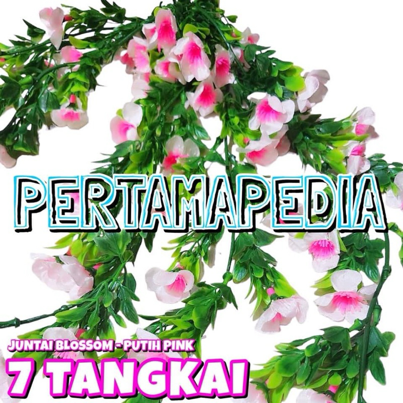 Jual Paket Lengkap Pot Juntai Bunga Blossom X7/ Bunga Plastik/ Daun ...