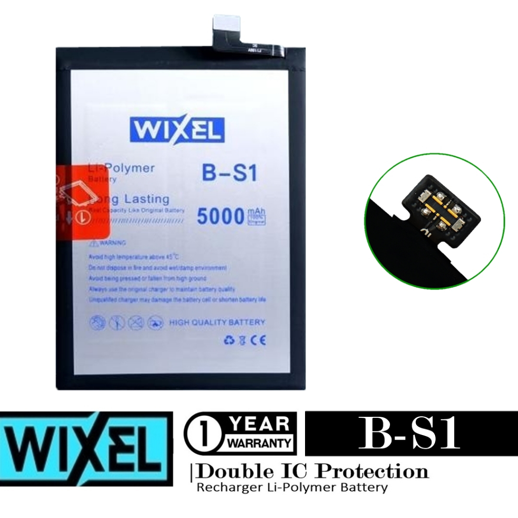 Jual Baterai Wixel Y21 2020 Y21S Y21A Y21T Y33S Y33T BS1 B-S1 Double IC ...