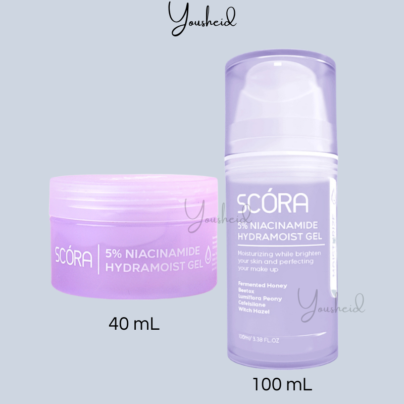 Jual SCORA 5% Niacinamide Hydramoist Gel - Pelembab Wajah SCORA | Shopee Indonesia