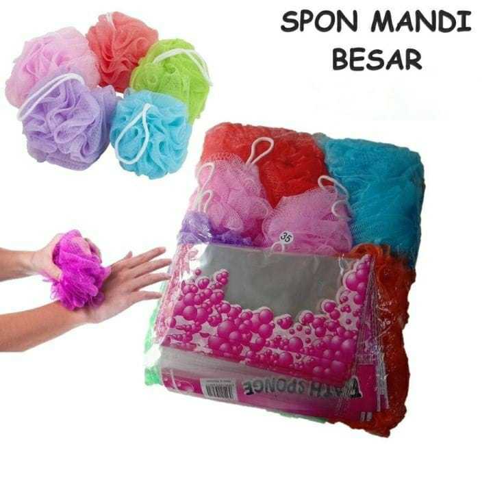 Jual SPONS MANDI 35 GR / SPONGE / SPON MANDI BESAR / TEBAL | Shopee ...