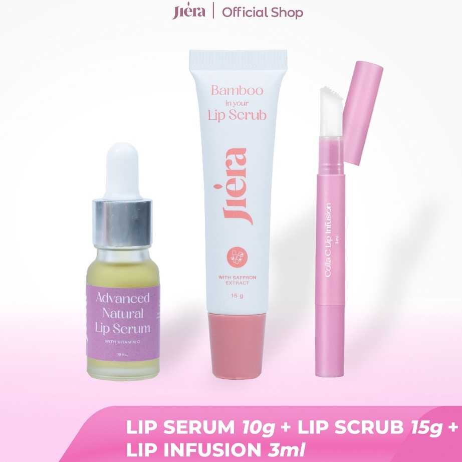 Jual 88 Special Bundling JIERA Colla C Lip Infusion Lip Essence JIERA ...