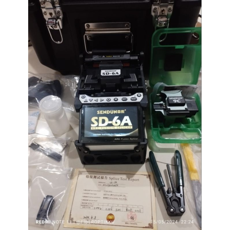 Jual FUSION SPLICER SENDUN SD-6A ORIGINAL 6MOTOR | Shopee Indonesia