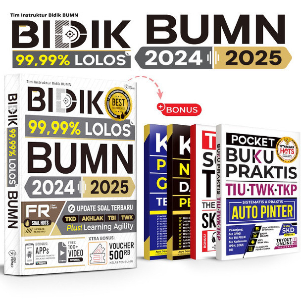 Jual Buku Bumn Terbaru Plus Learning Agility Bidik Lolos Bumn Update Soal Terbaru Bidik Bumn