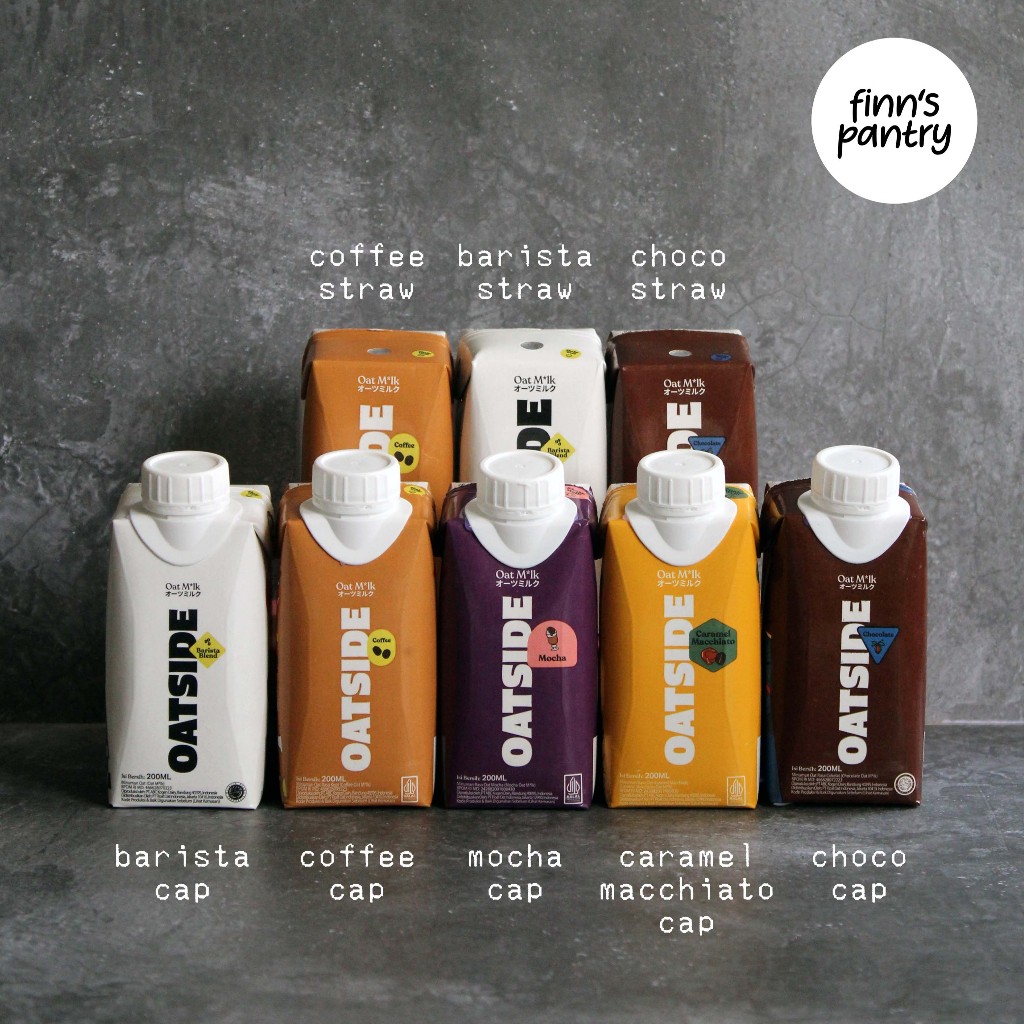 Jual OATSIDE Mini Oat Milk 200ML - Susu Oat Gandum Lactose & Dairy Free ...