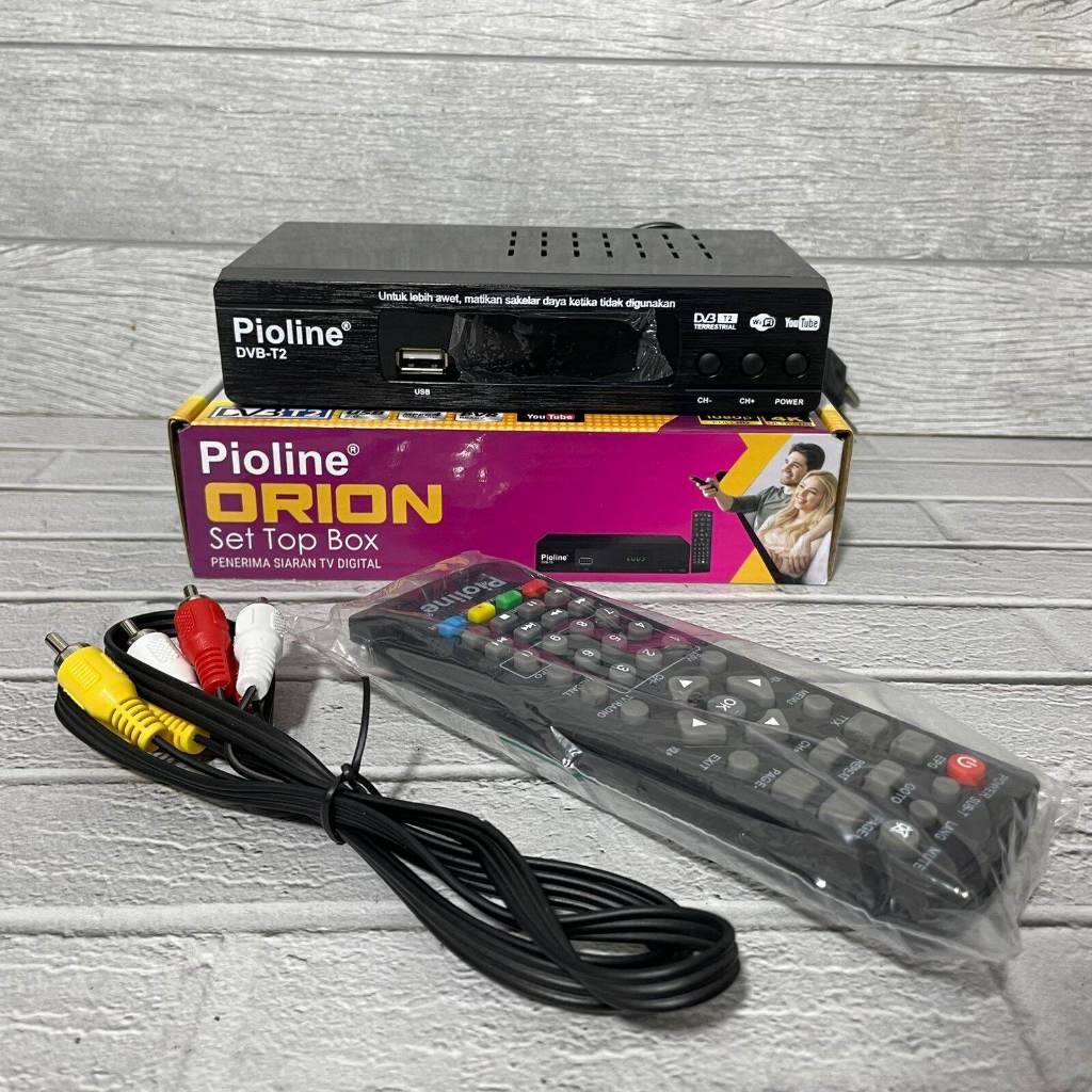 Jual Set Top Box Pioline Orion / STB Pioline Orion DVB T2 / Antena ...