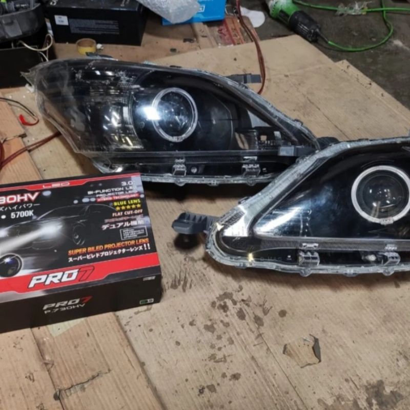 Jual SEMUA BARU!! Headlamp Grand INNOVA sudah Proji BILED PRO7 | Shopee ...