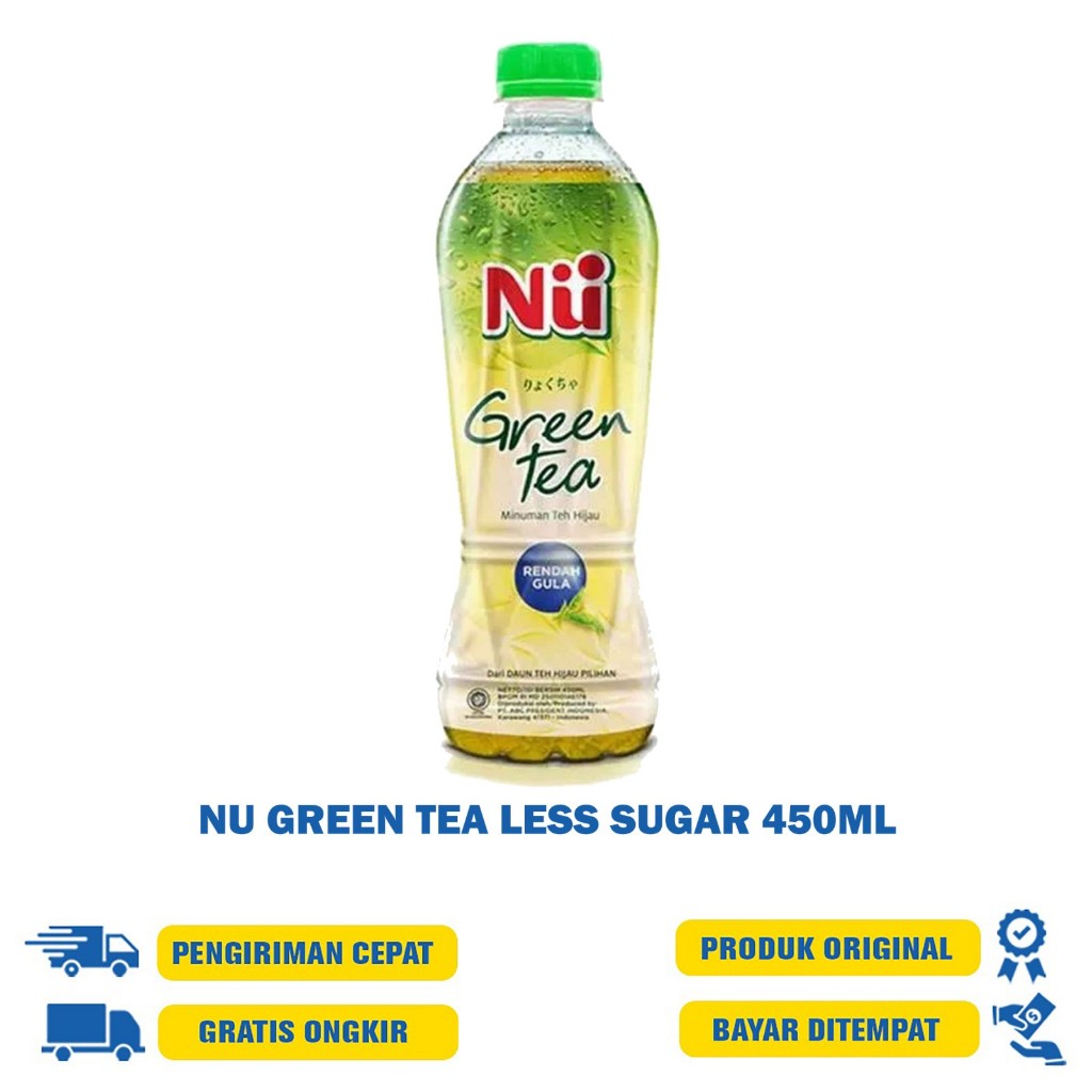 Jual NU GREEN TEA, NU MILK TEA, NU CHOCO TEA ALL VARIANT 330ML/450ML ...