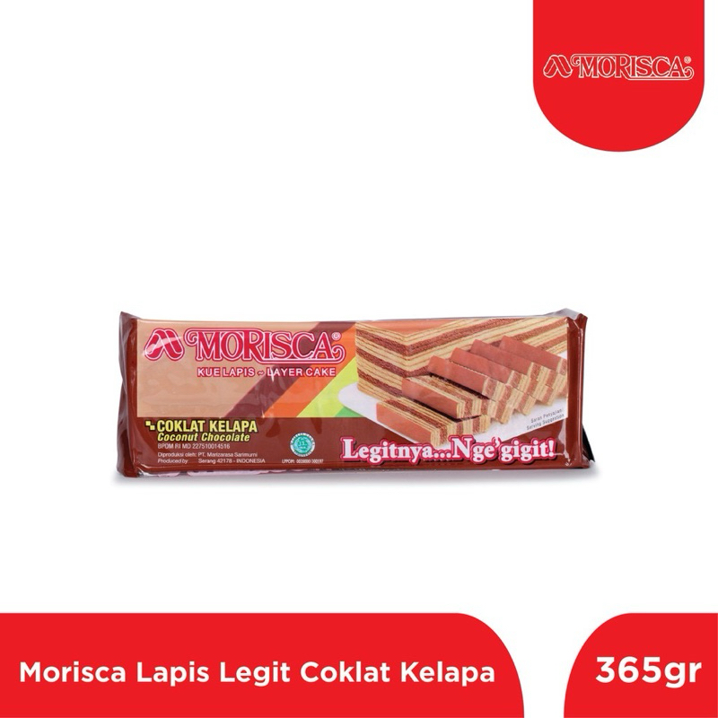 Jual Morisca Lapis Legit Coklat Kelapa Chocolate Cokelat Coconut ...