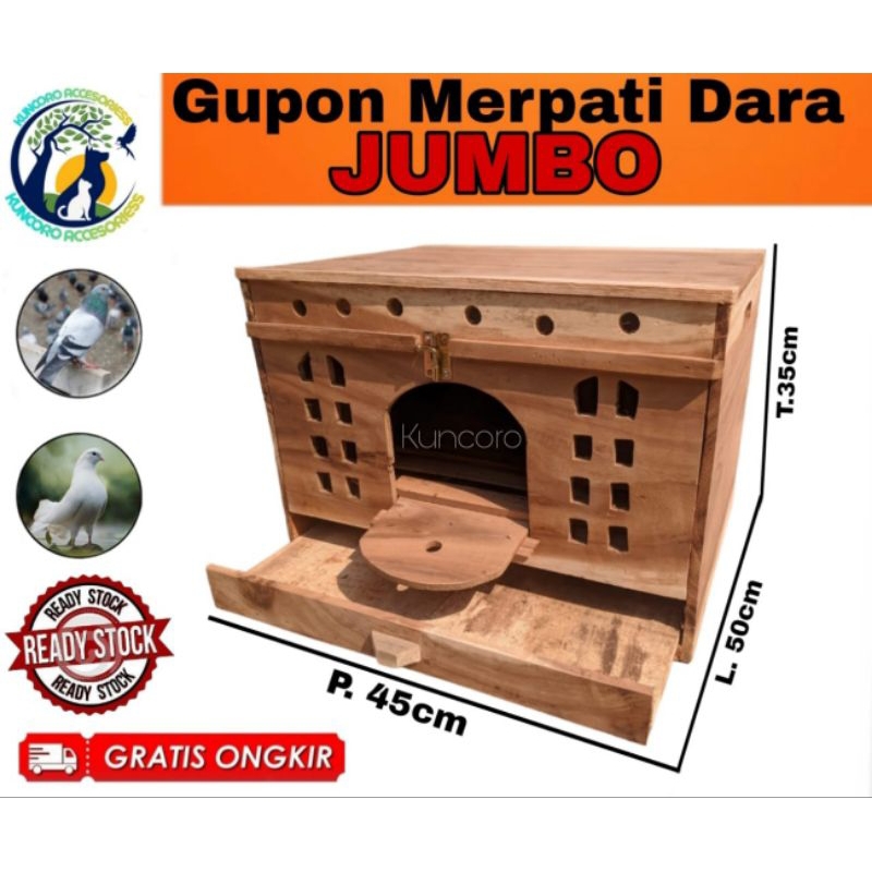 Jual Gupon Merpati Jumbo Kandang Merpati Ukuran Jumbo | Shopee Indonesia