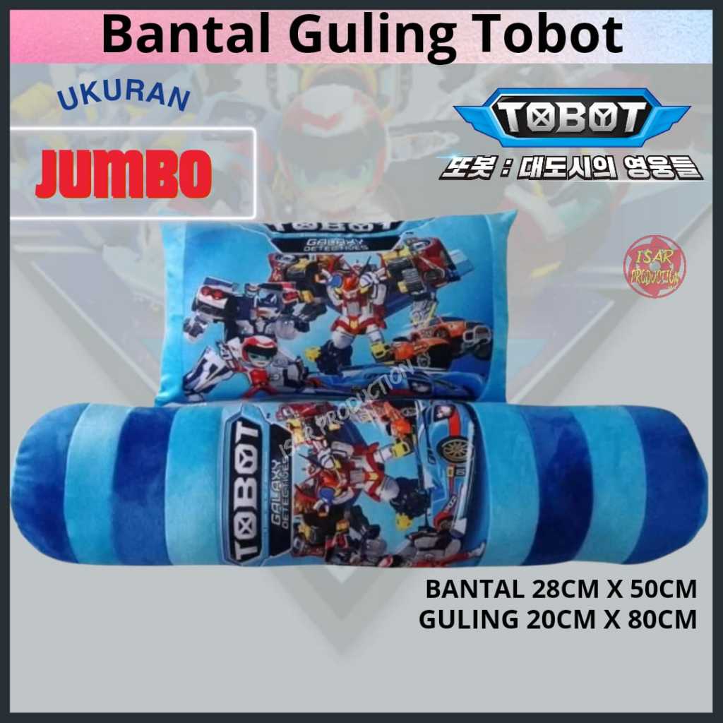 Jual Bantal Guling ukuran jumbo Karakter TOBOT, Boboboy Thomas And ...