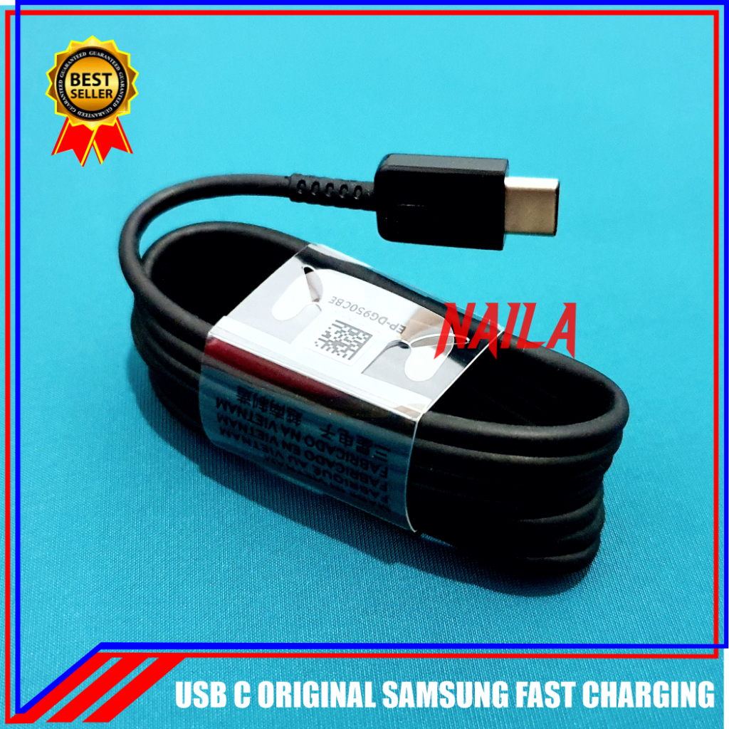 Jual Kabel-Data-Charger-Casan-Cas-Samsung-ORI-TYPE-C-Fast-Charging-A02S ...