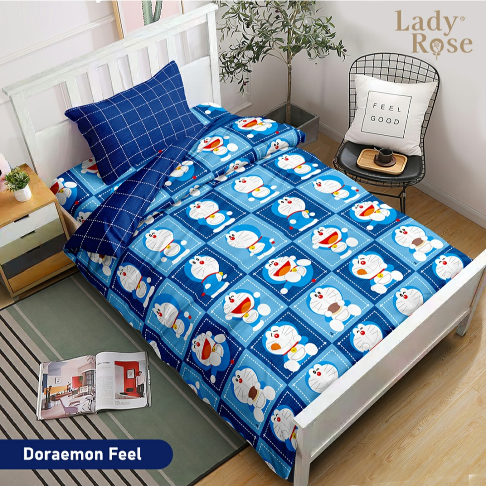 Jual Bedcover Set Lady Rose Single 120x200 - Doraemon Feel | Shopee ...
