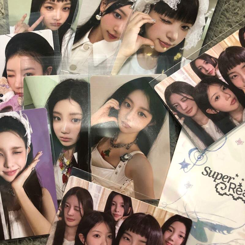 Jual [READY] PHOTOCARD OFFICIAL ILLIT SUPER REAL ME YUNAH MINJU MOKA WONHEE IROHA WEVERSE VER ...