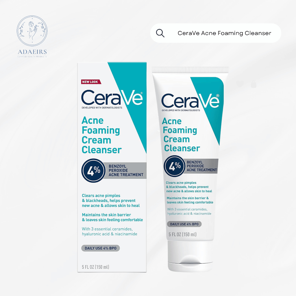 Jual CRV Acne Foaming Cream Cleanser 150ml | Shopee Indonesia