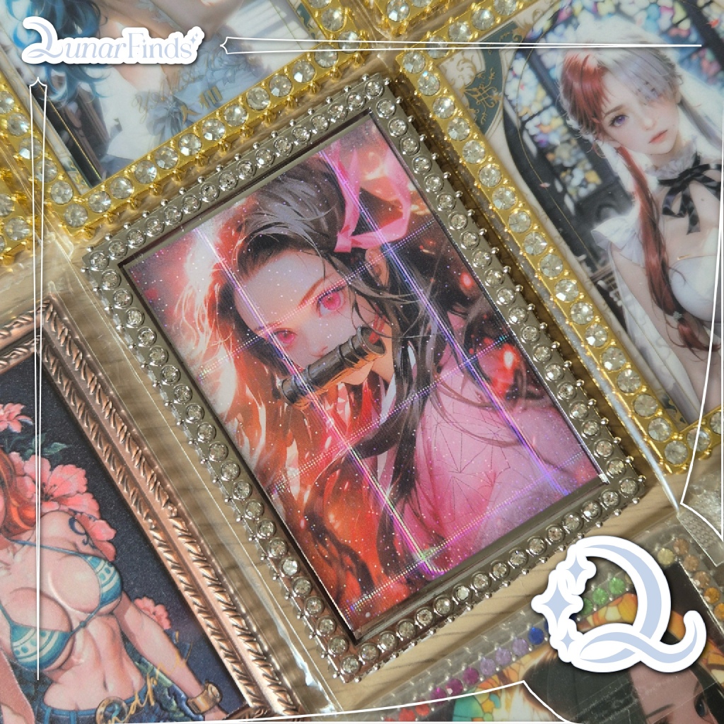 Jual 『 Lunar Finds 』Loose Card Sales - Frame Card Demon Slayer Nezuko ...