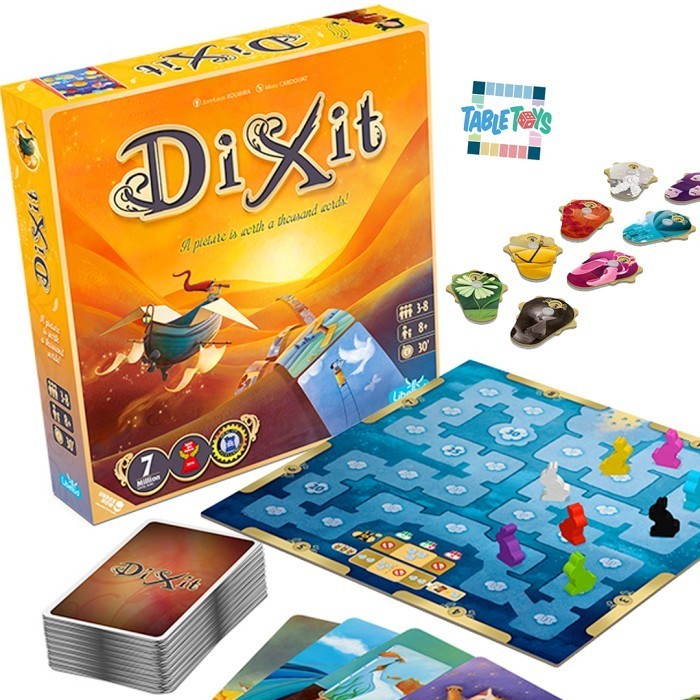 Jual Dixit Board Game Original 3 Bahasa (English, Philippines, Bahasa ...