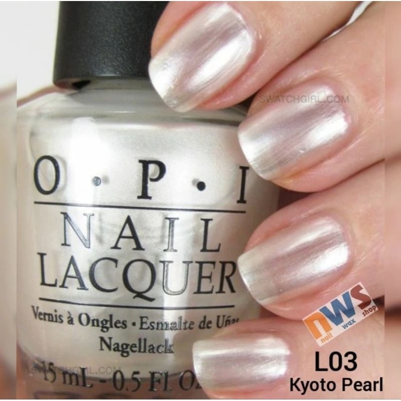Jual Kutek OPI / Nail Polish / OPI Kyoto Pearl / OPI NL L03 | Shopee ...