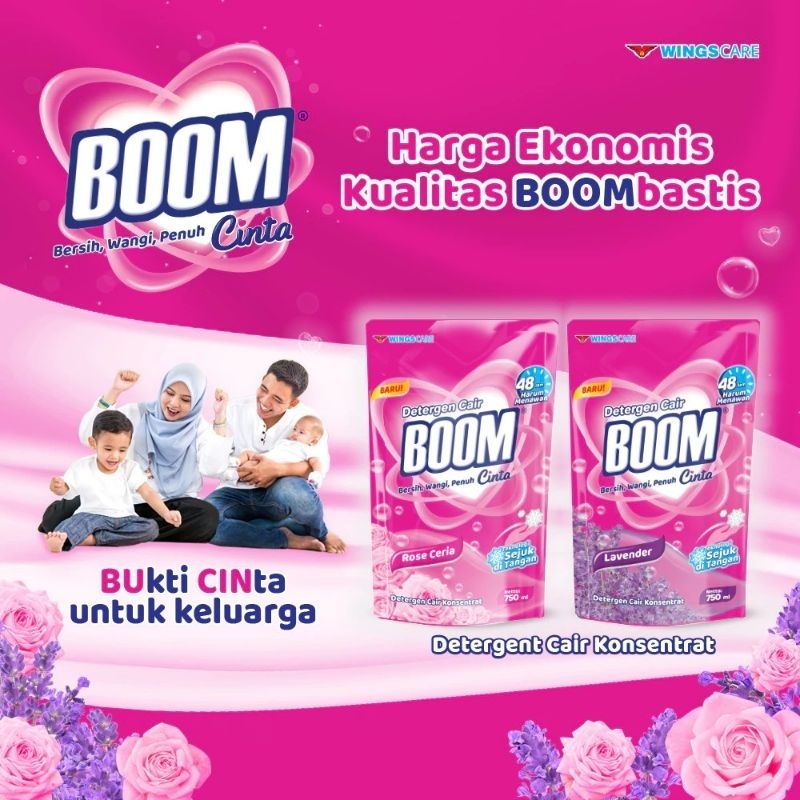 Jual Boom Cinta Liquid - Detergent Cair - 510ml | Shopee Indonesia