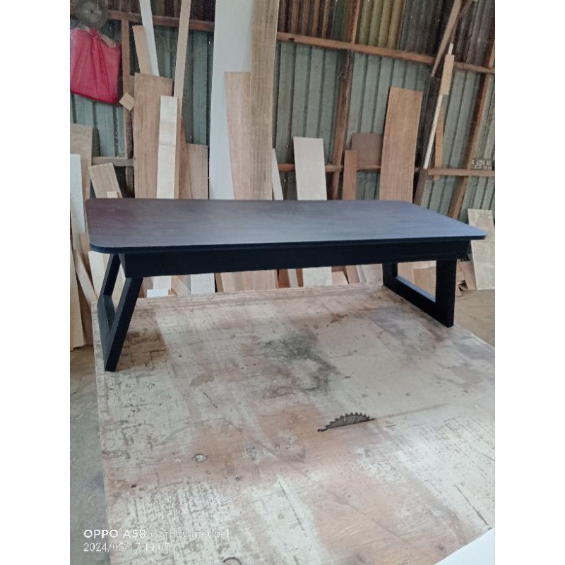 Jual meja lipat kotak UK 120 x 50 x35cm meja lipat lesehan, meja lipat ...