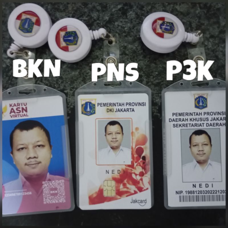 Jual Id Card PNS P3K DAN BKN |lencana pns|lencana_pns | Shopee Indonesia