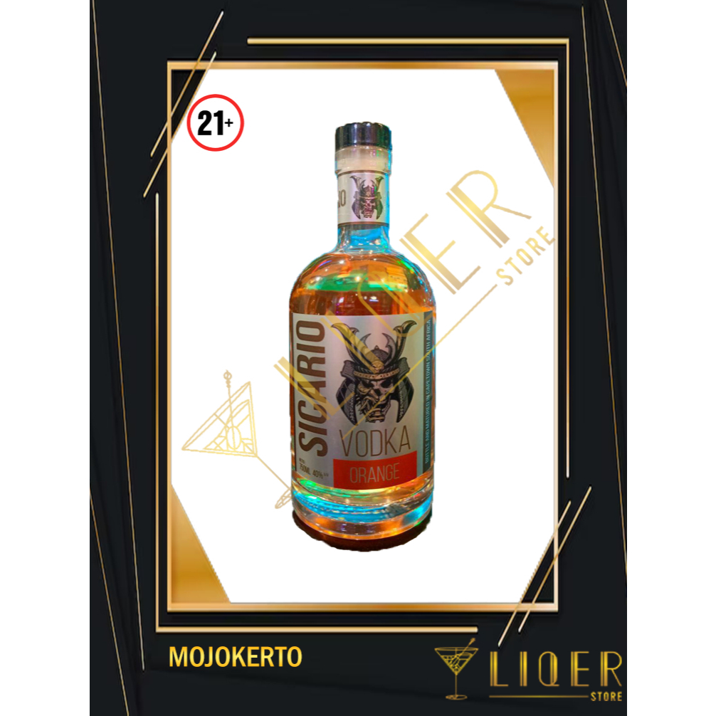 Jual Sicario Orange - Vodka rasa Jeruk botol 700ml | Shopee Indonesia