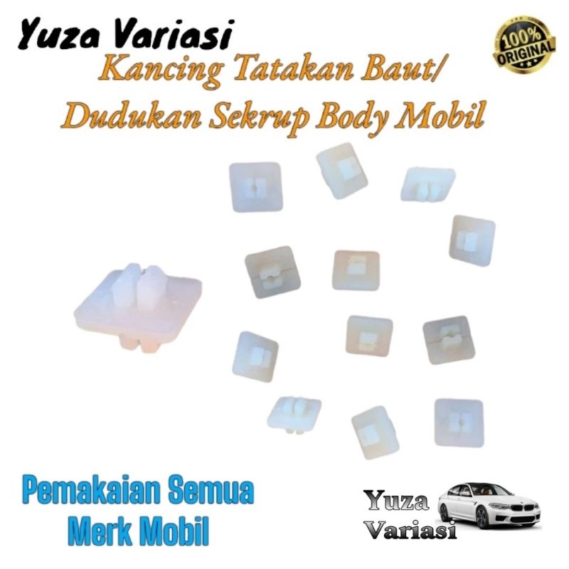 Jual Kancing Plastik Tatakan Baut/ Dudukan Sekrup Body Mobil Universal ...