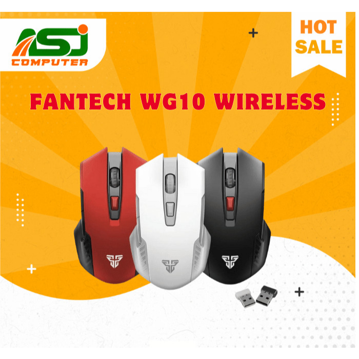 Jual Fantech RAIGOR II WG10 Wireless Mouse Gaming | Fantech WG12 Raigor ...