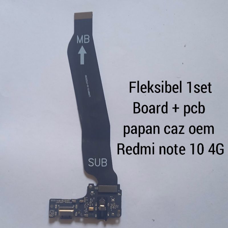 Jual fleksibel board 1 set + ic original xiaomi redmi note 10 4G ...