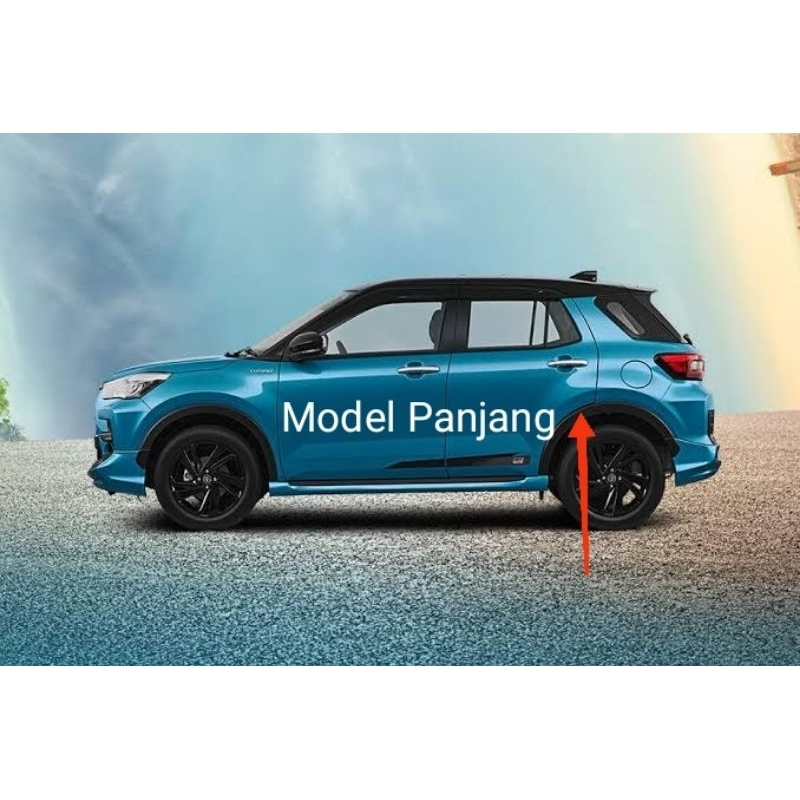 Jual Bodykit Raize Spoiler Quarter Toyota Raize Original | Shopee Indonesia