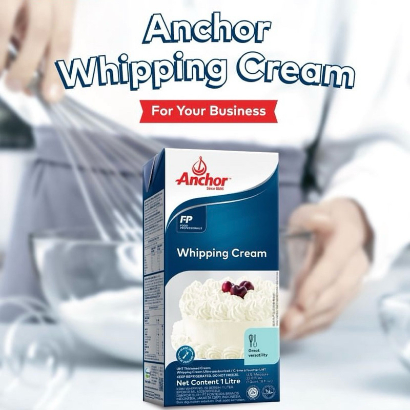 Jual Anchor Whipping Cream 1 Liter | Shopee Indonesia