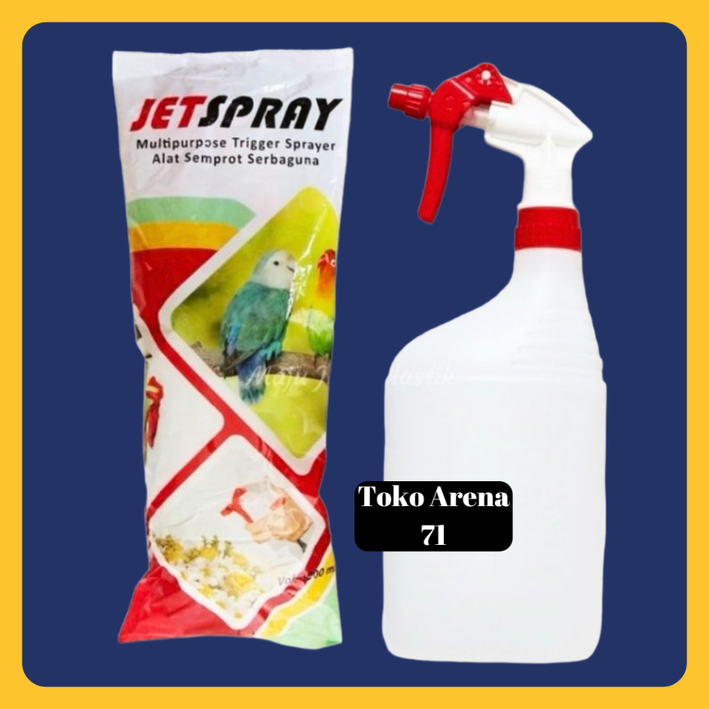 Jual Botol Semprotan Air Jetspray 1000ml 1L 1000 ml 1 Liter Botol Hand ...