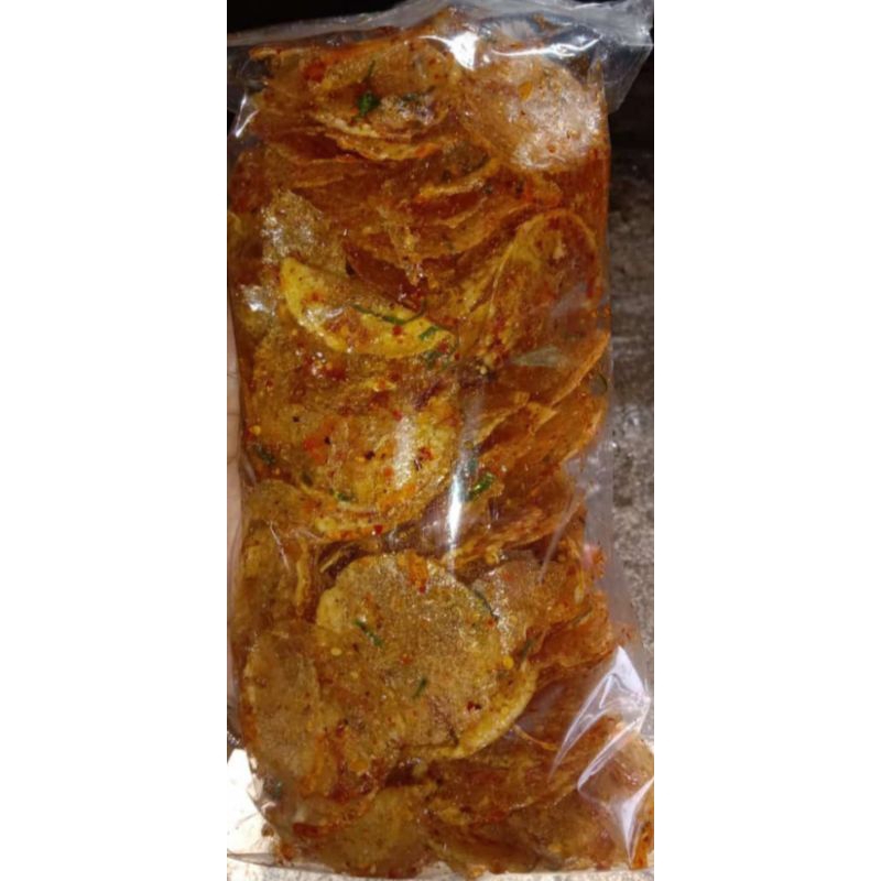 Jual Kripik Kaca Sebring Elod 250gr Viral Bumbu Cikruh Gurih Renyah ...