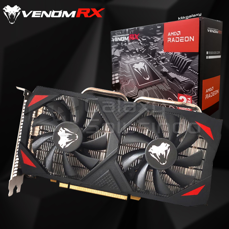 Jual VenomRX Radeon RX 580 8GB GDDR5 - VGA RX580 DDR5 | Shopee Indonesia