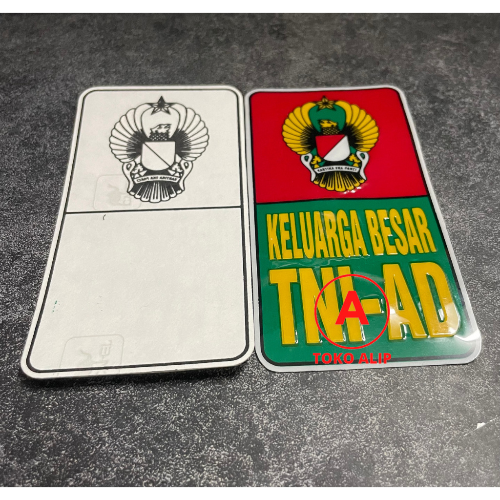 Jual Stiker TNI AD Ekapaksi (Tempel Dalam Kotak) | Sticker Ekapaksi TNI ...