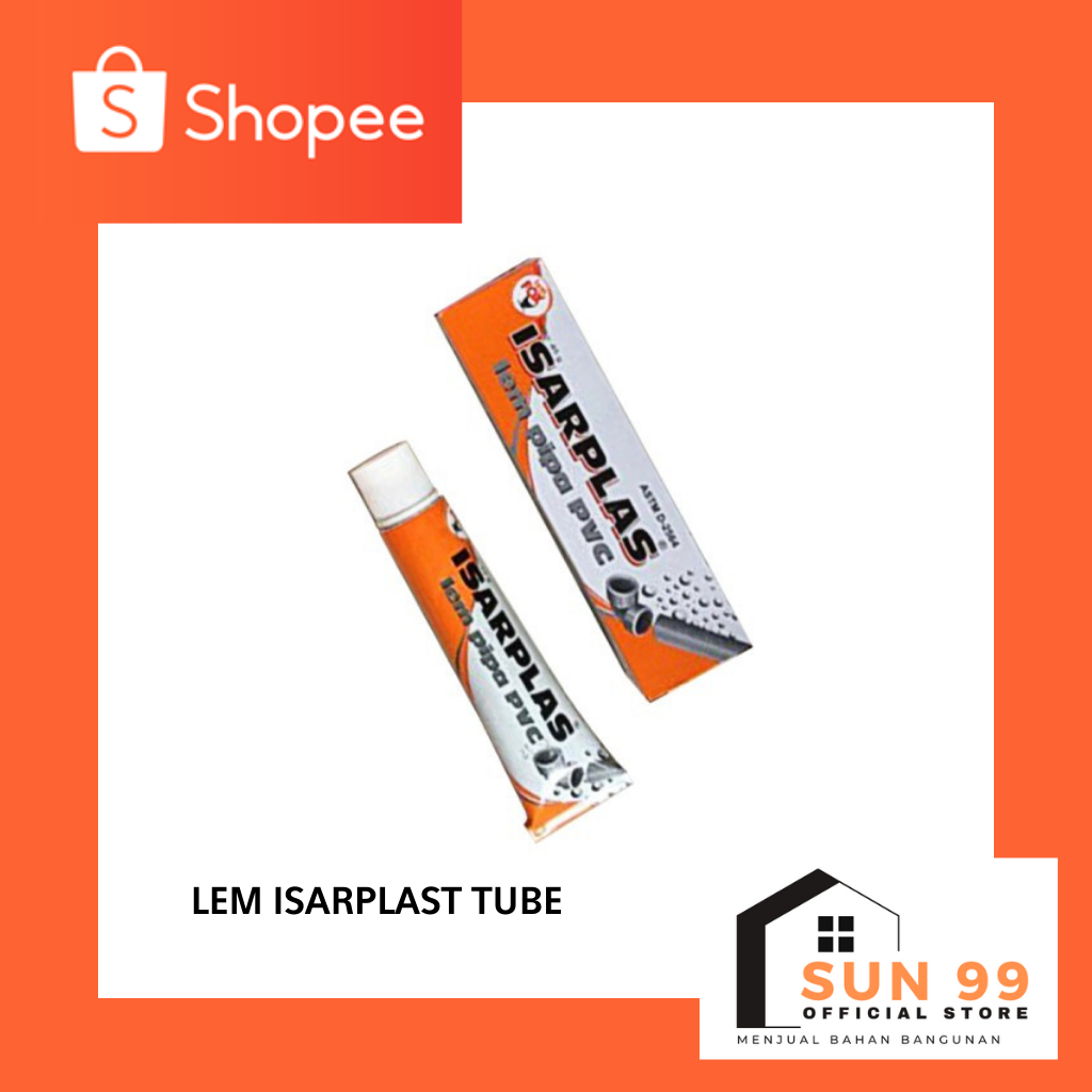 Jual Lem Pipa PVC Isarplast Tube / Lem Talang Pipa PVC / Odol Pipa ...