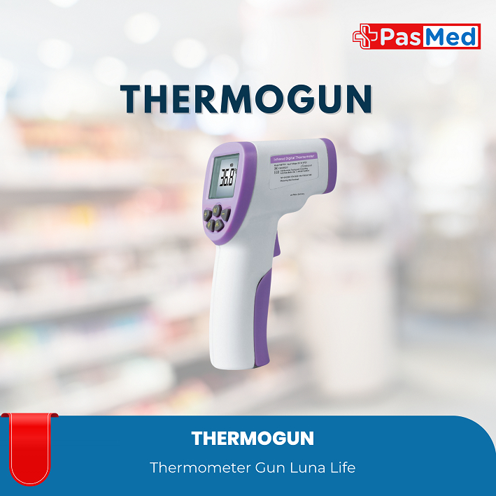 Jual RESMI - THERMOGUN INFRARED NON-CONTACT LUNA LIFE (PISTOL) | Shopee ...