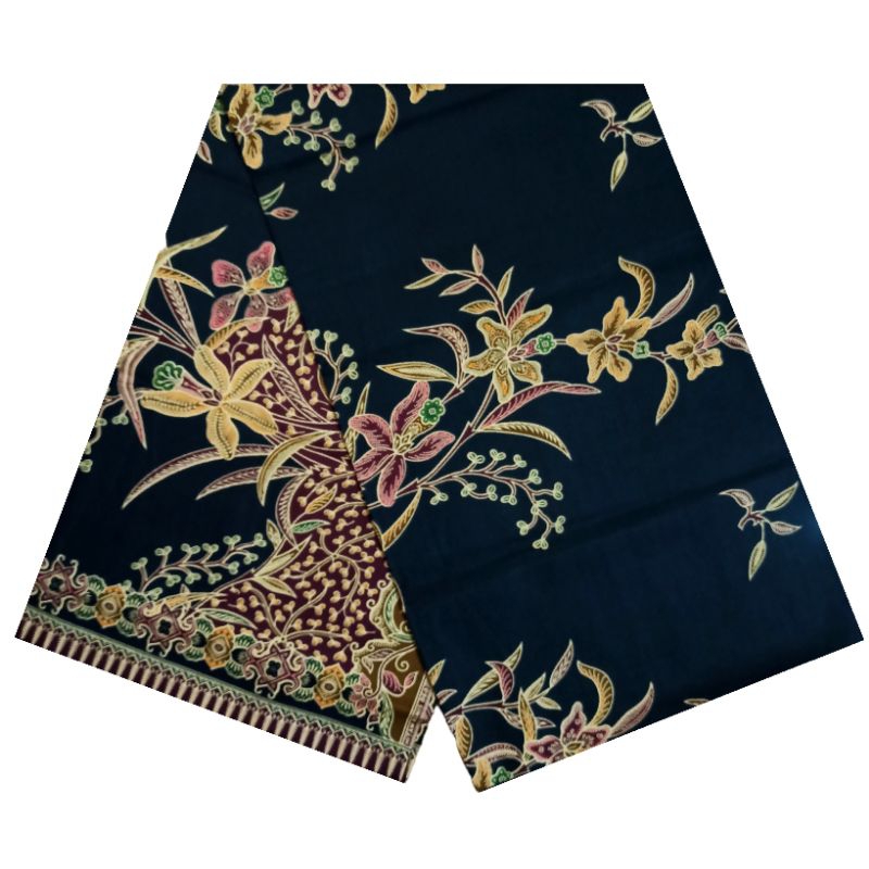 Jual Kain Batik Primisima Katun Motif Bunga Dahlia | Shopee Indonesia