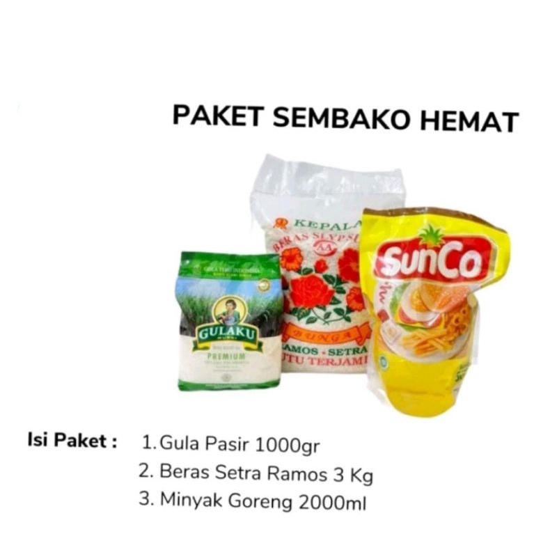 Jual Paket sembako HEMAT | Shopee Indonesia