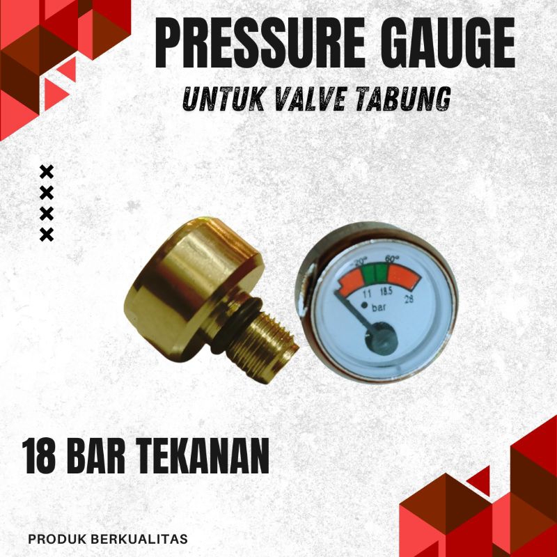 Jual PRESSURE GAUGE APAR PEMADAM / METERAN TABUNG APAR | Shopee Indonesia
