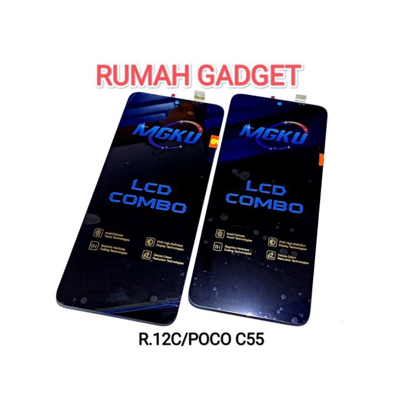 Jual LCD REDMI 12C/POCO C55 FULLSET TOUCHSCREEN | Shopee Indonesia