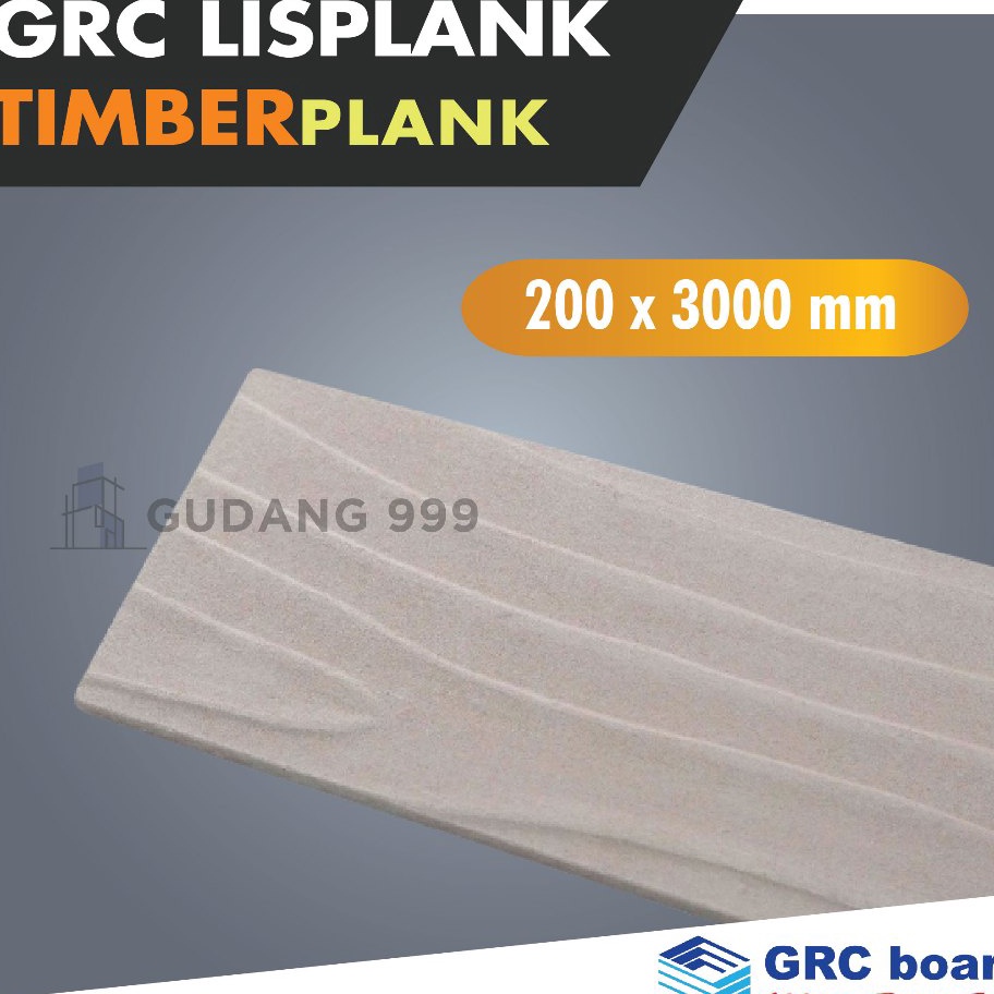 Jual PROMO SALE LISPLANK GRC 2cm x 3m TIMBERPLANK URAT KAYU LISPLANG ...