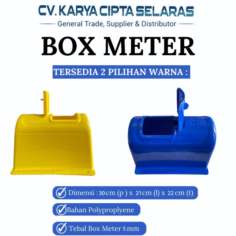 Jual TERBARU Box Meter Air PDAM Tutup Meteran Air Box Water Meter bahan ...