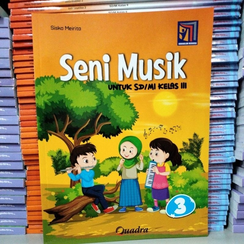 Jual seni musik kelas 3 SD penerbit quadra kurikulum merdeka | Shopee Indonesia