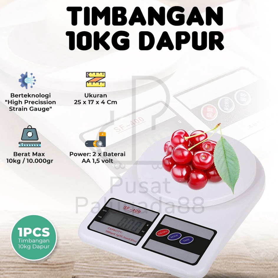 Jual EW Timbangan Dapur 1kg Digital Kue SF 4 1 kg Kitchen Scale Presisi ...