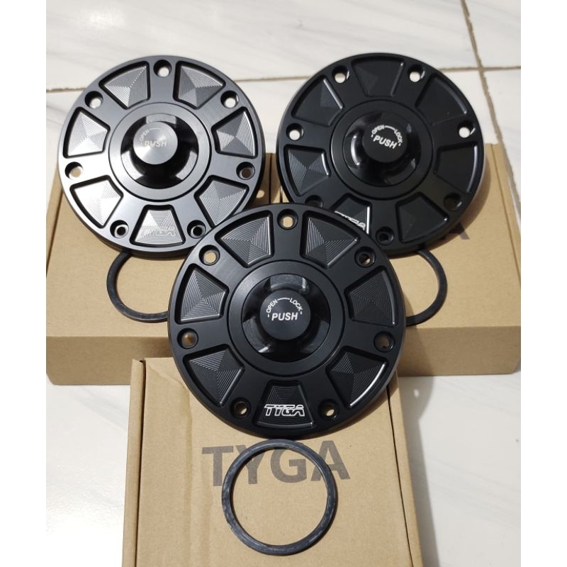 Jual tutup tangki ninja r ss rr cap tyga ful cnc | Shopee Indonesia