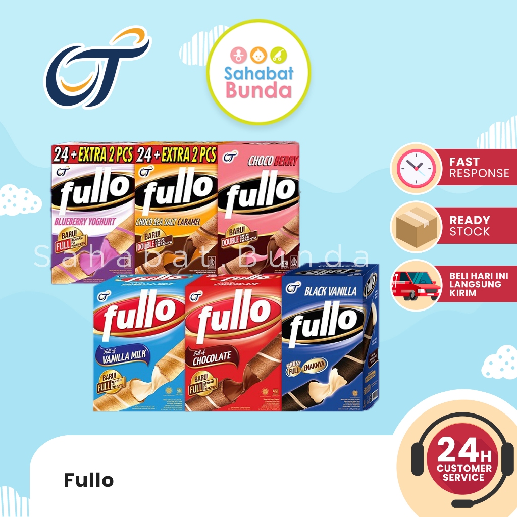 Jual FULLO Wafer Roll [1BOX] 24pcs | Shopee Indonesia
