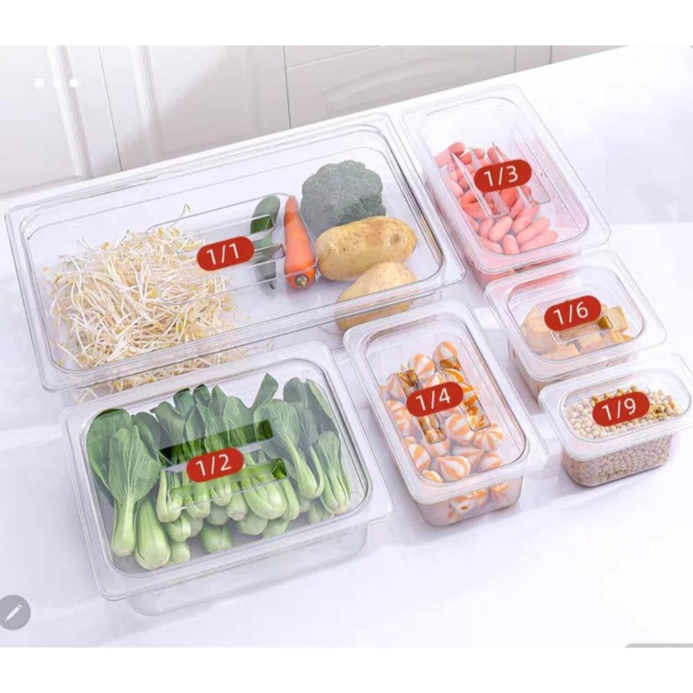 Jual MUTU Food Pan Polycarbonate Gastronom P1/1-15 Wadah Tempat Makanan ...