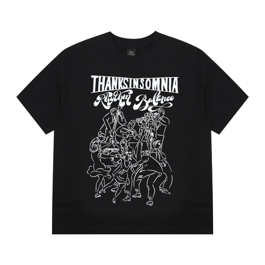 Jual Tshirt Jezzia Black Thanksinsomnia | Shopee Indonesia